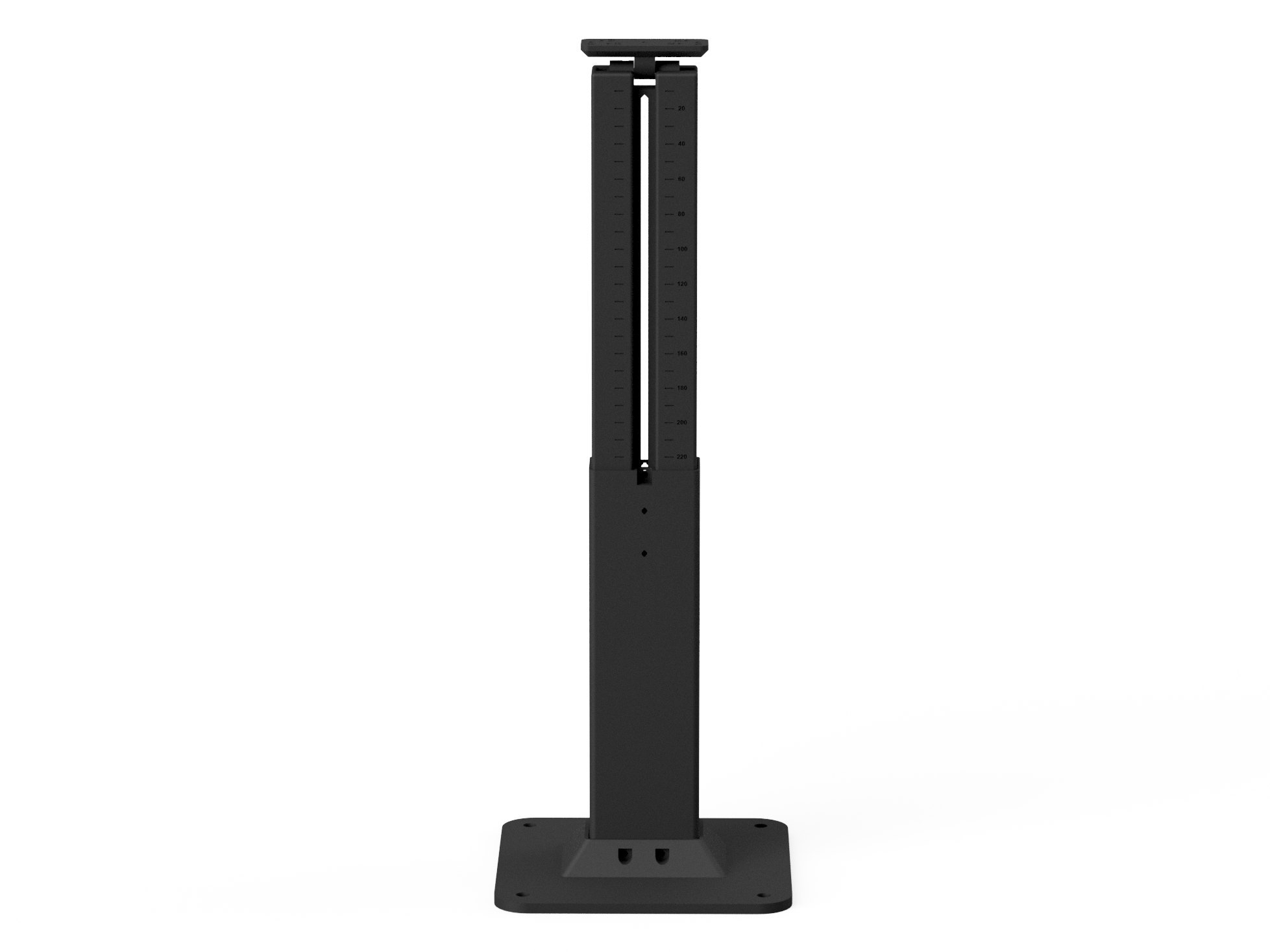 3D Printed Black Adjustable Support Tower 11" to 19" – Spool Heads